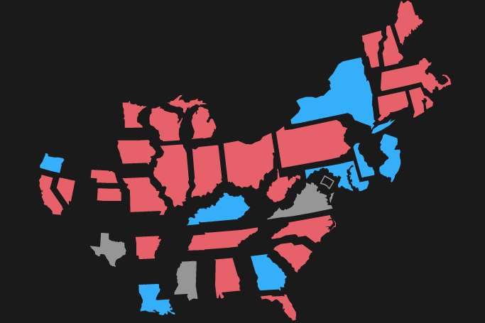 Blue Coral Atlas of Presidential Elections