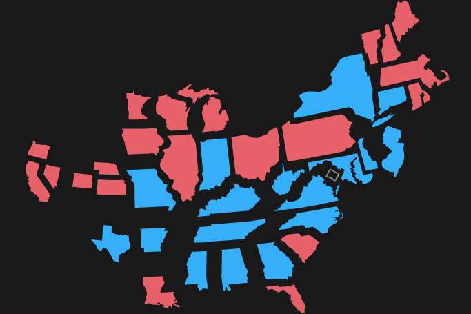 Blue Coral Atlas of Presidential Elections