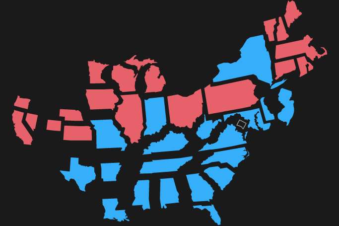 Blue Coral Atlas of Presidential Elections