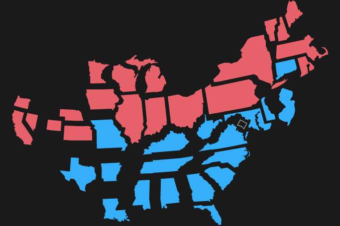 Blue Coral Atlas of Presidential Elections