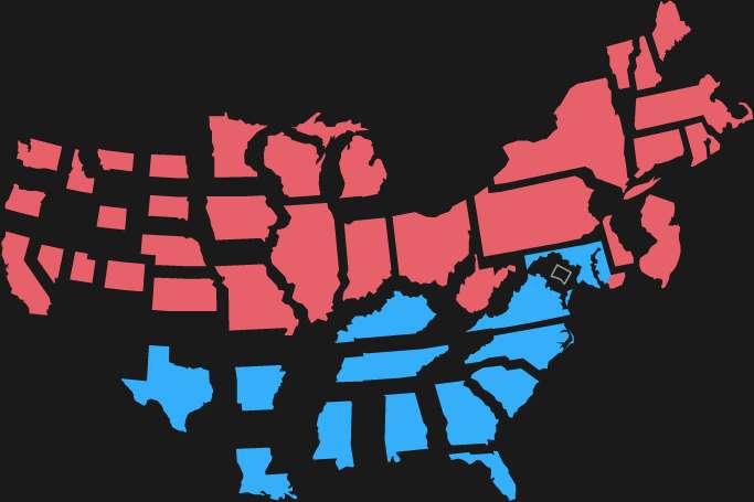 Blue Coral Atlas of Presidential Elections