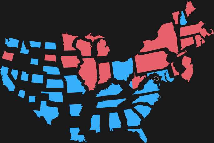 Blue Coral Atlas of Presidential Elections