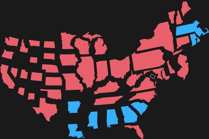 Blue Coral Atlas of Presidential Elections