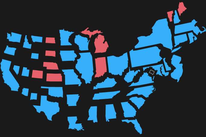 Blue Coral Atlas of Presidential Elections