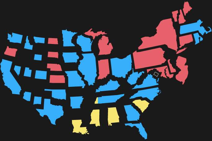Blue Coral Atlas of Presidential Elections
