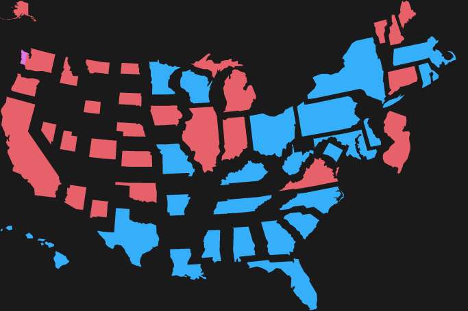 Blue Coral Atlas of Presidential Elections